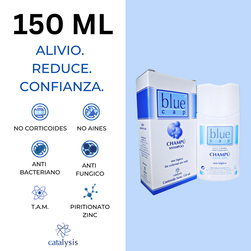 Tratamiento para Caspa | Blue Cap Champú | Catalysis – Eurolife Farmacia