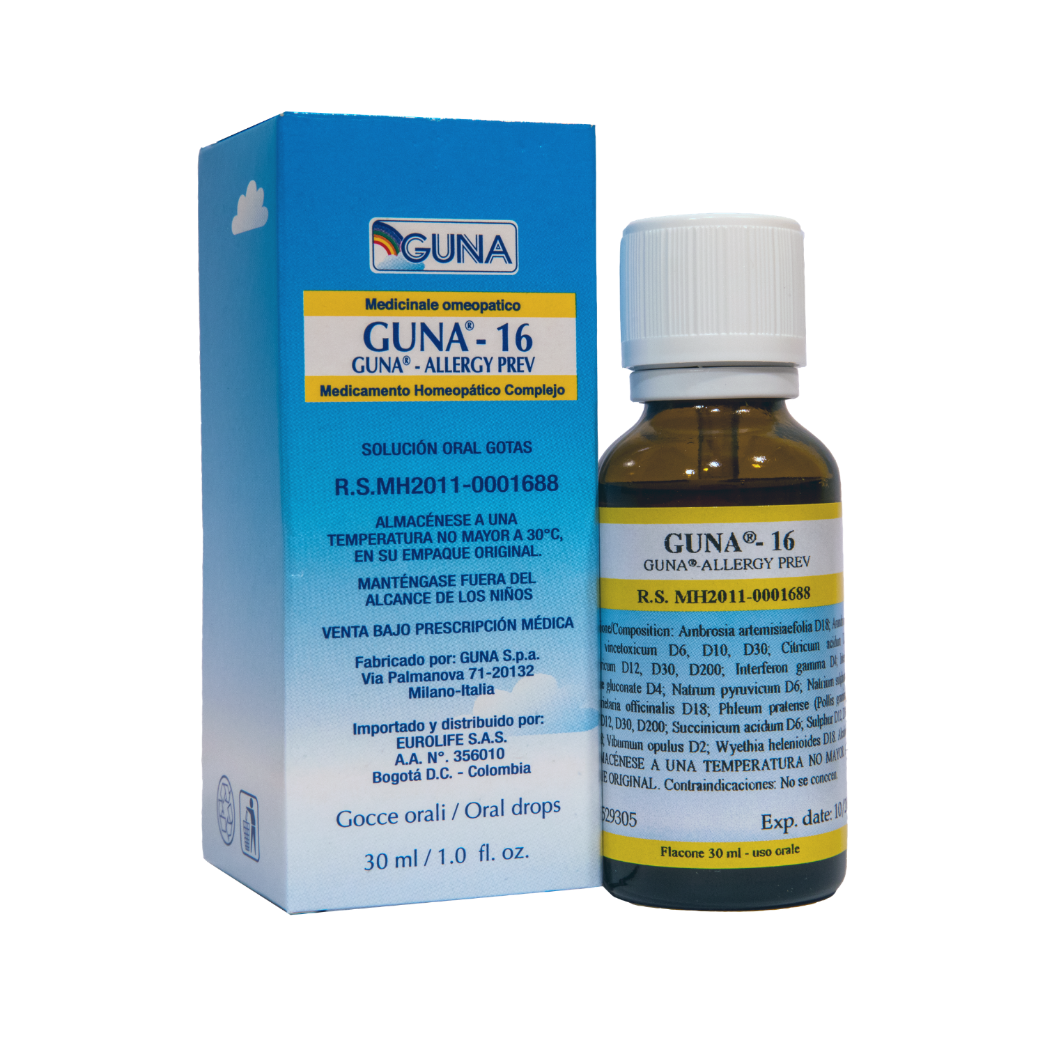 GUNA 16 - Allergy Prev – Eurolife Farmacia